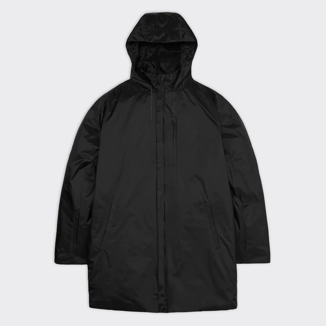 Rains Fuse Coat Black – Katharina