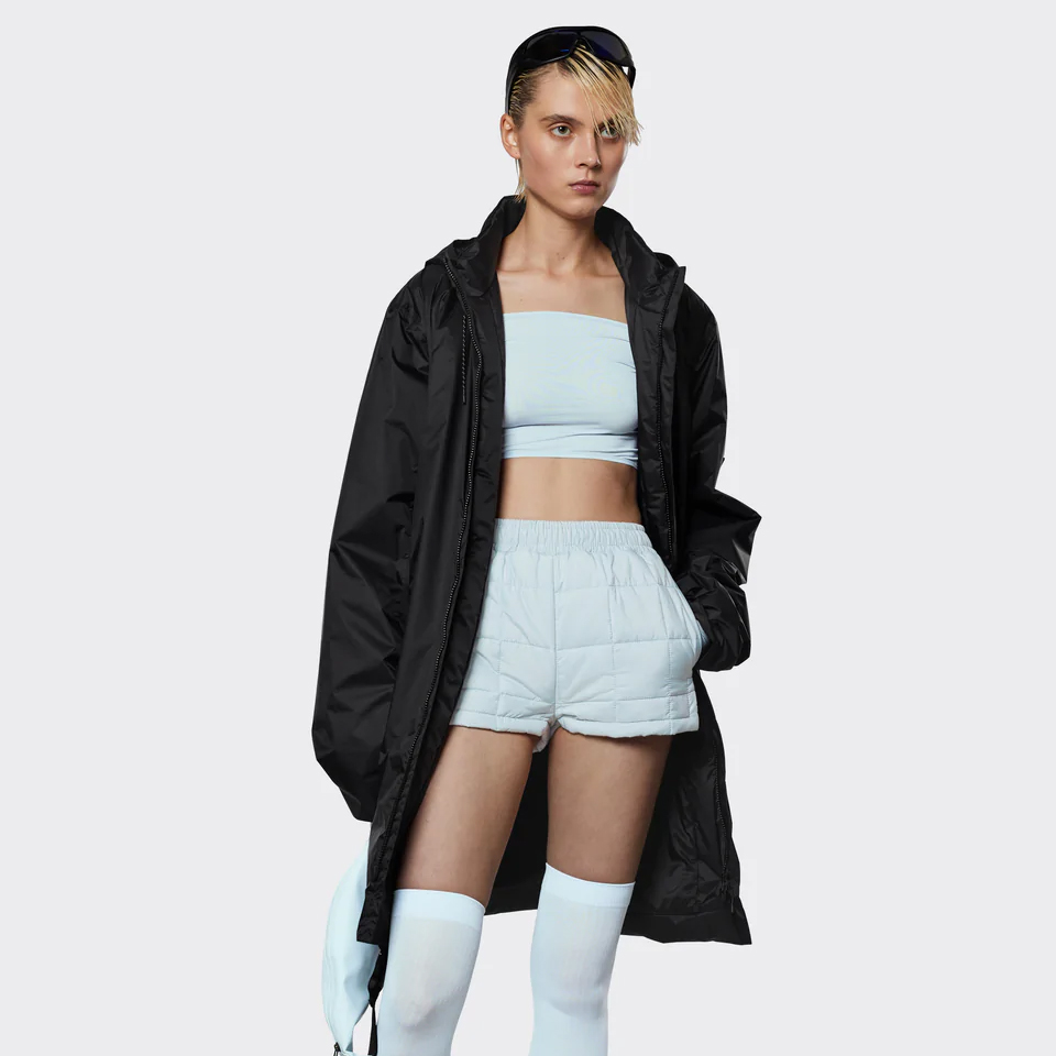 Rains Fuse Coat Black – Katharina